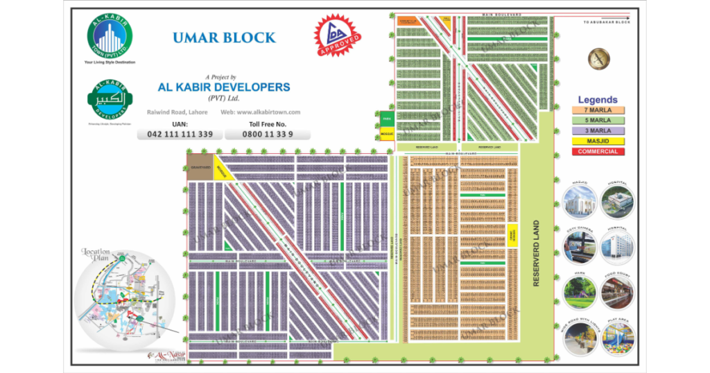 Umer Block Al Kabir Town Phase 2 Lahore